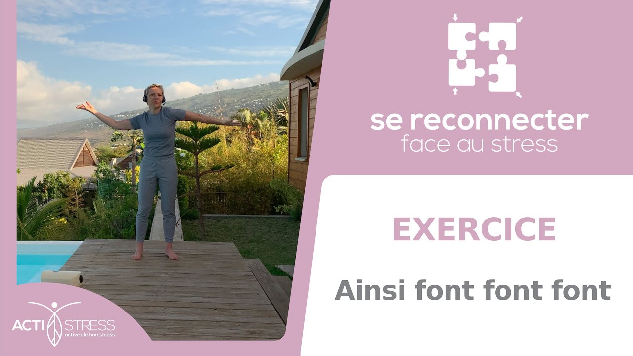 Ainsi font font font - Digital Training by Actistress